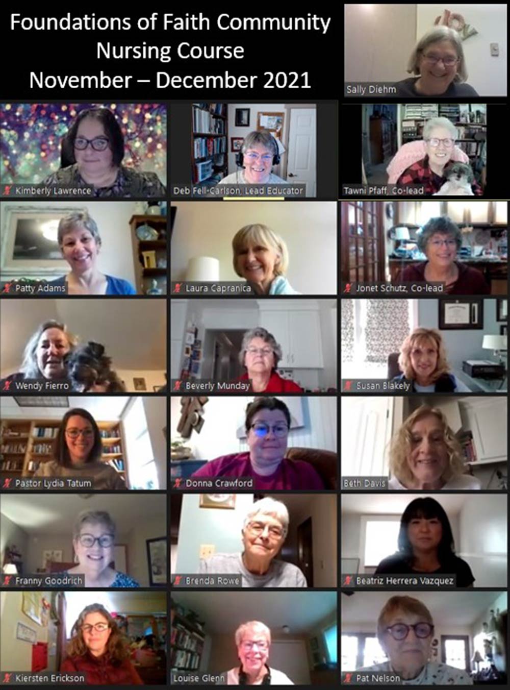 Foundations Course - Faith Community Health Network